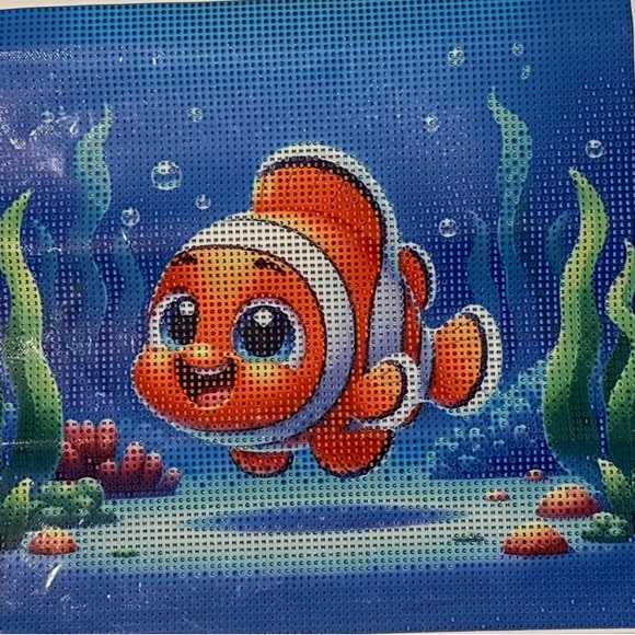 Other | Diamond Paint Art Kit Finding Nemo 12 X 12 All Tools Included ...